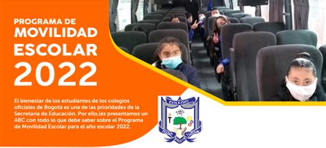 Programa De Movilidad Escolar 2022 Portal Red Académica
