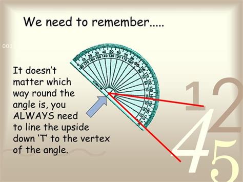 Using A Protractor Ppt