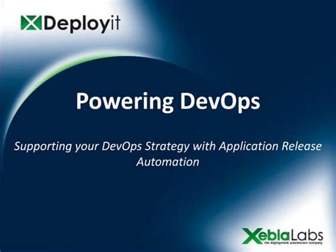 How Application Release Automation Powers Devops Pdf