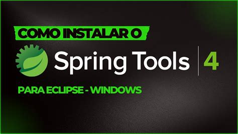 COMO INSTALAR O SPRING TOOLS SUITE YouTube