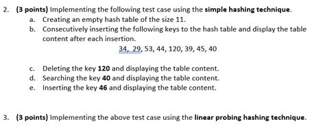 Solved Points You Are Required To Implement A Java Chegg