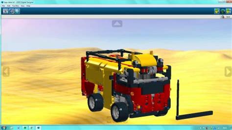 Lego Moc Dakar Truck By Martijn2000 Rebrickable Build With Lego