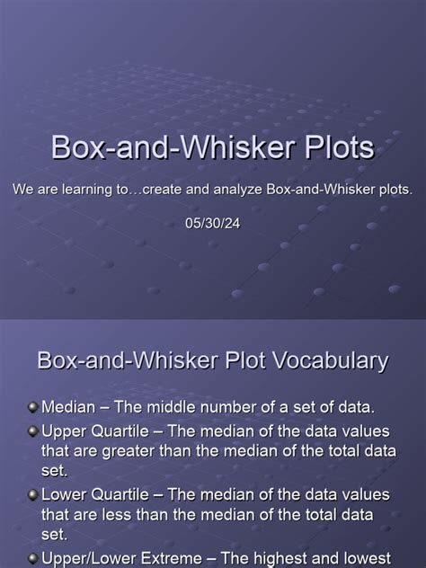 Box Plots Pdf Descriptive Statistics Robust Statistics