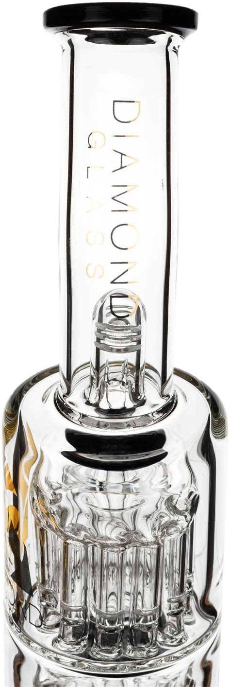 14 Triple Chamber 12 Arm Perc Bong By Diamond Glass Bkry Inc