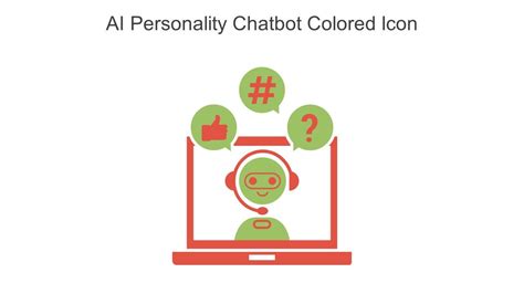 AI Personality Chatbot Colored Icon In Powerpoint Pptx Png And Editable Eps Format PPT Template