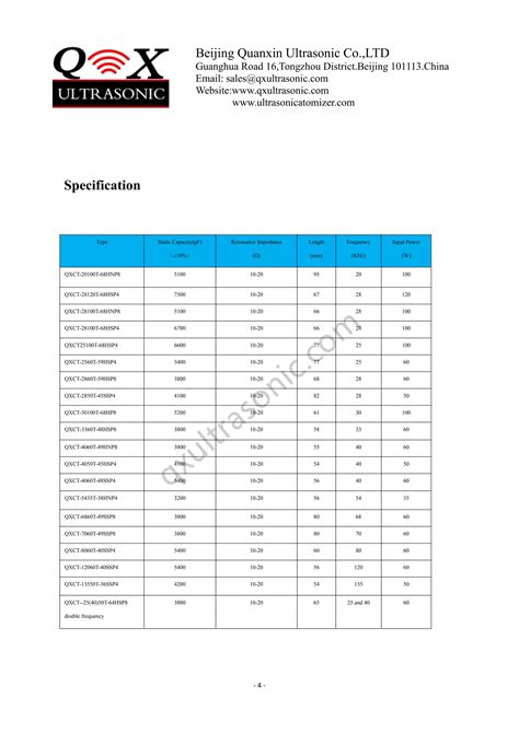 Ultrasonic Transducer PDF