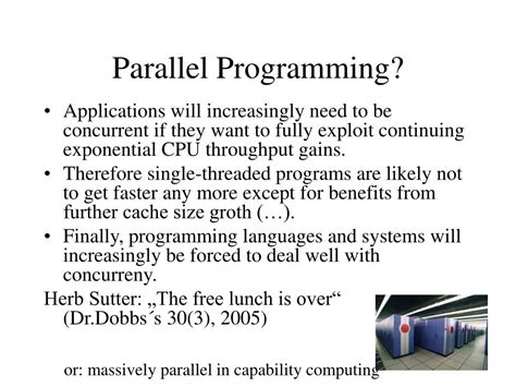 Ppt Portable Multi Level Parallel Programming Powerpoint Presentation