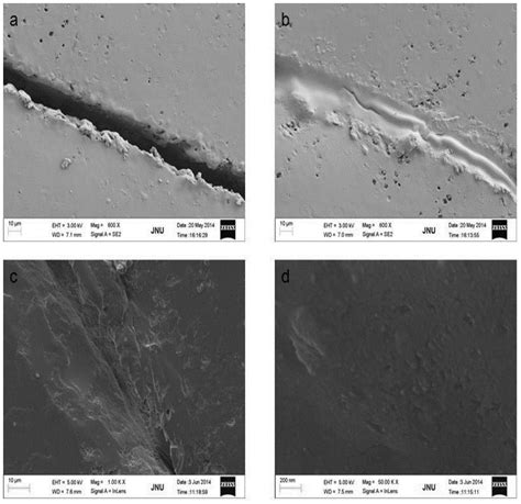 Self Healing Composite Material Based On Surface Modification