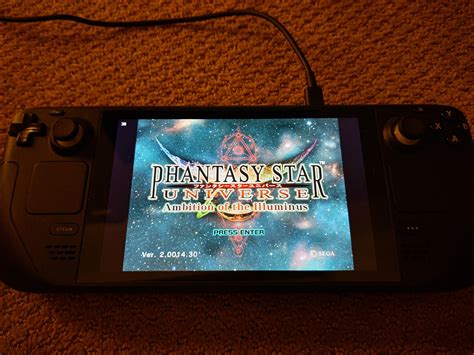 Phantasy Star Universe Clementine Works Great On The Steam Deck R