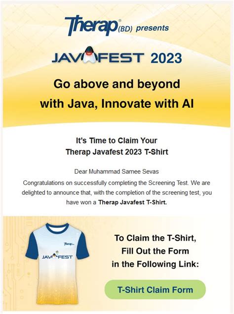 muhammad samee sevas on linkedin won a therap bd ltd javafest 2023