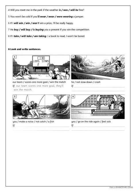 First Conditional Deutsch Daf Arbeitsblätter Pdf And Doc