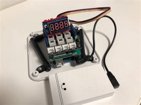 Arduinoでgrove 7セグメント4桁ディスプレイを使う コジンテキネット