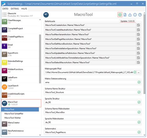 Scriptsettings Alle Einstellungen Für Eplan Scripte An Einer Stelle Verwalten