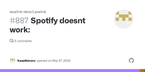 spotify doesnt work · issue 887 · lavalink devs lavalink · github