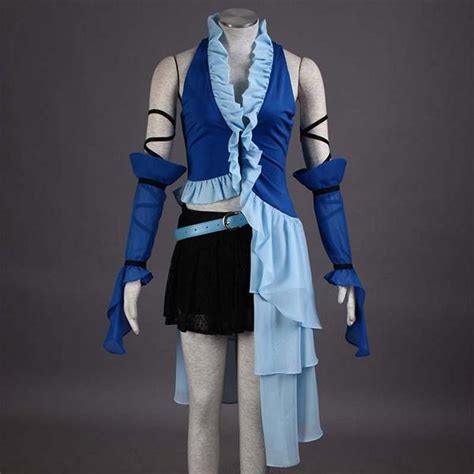 Final Fantasy X 2 Yuna Lenne Cosplay Costume Full Set Cosplay Shop