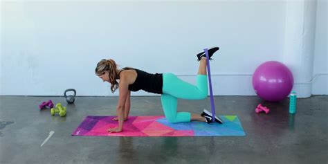 Resistance Band Abs And Booty • Booty Band Resistance Loop Workout