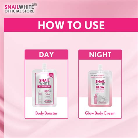 Snailwhite Glow Body Cream 30ml Bini Beauty Nz Au