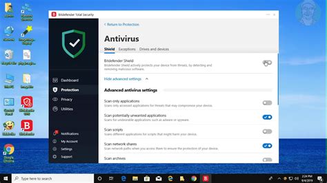 How To Disable Real Time Protection In Bitdefender Total Security 2020