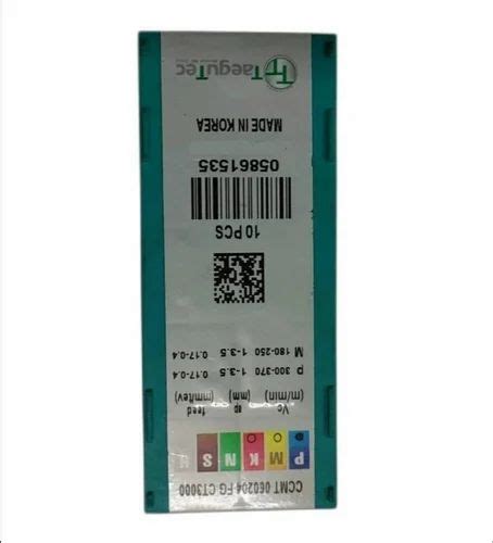 Vbmt 160408 Taegutec Carbide Turning Inserts At Best Price In Mumbai