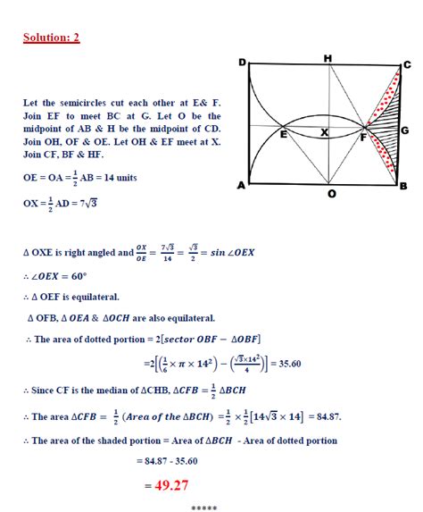 Mensuration Max Geometric Maths
