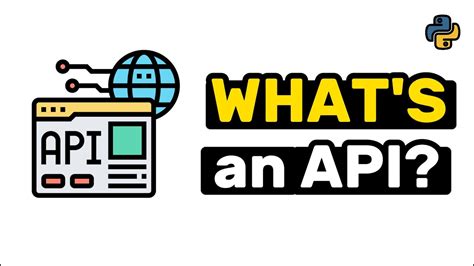 What Is An Api Python Fastapi Tutorial Youtube