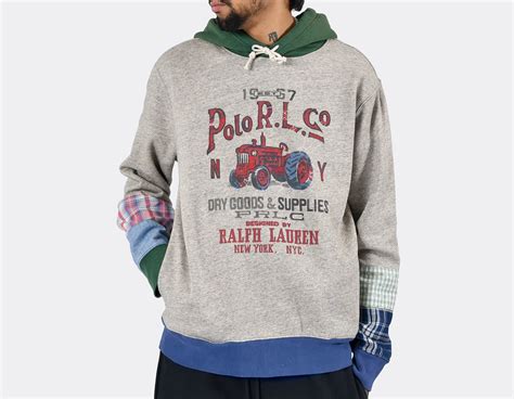 Polo Ralph Lauren Vintage Fleece Hoodie Loft Heather 710900898001