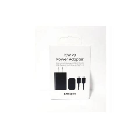 Cargador De Pared Cable Samsung Power Delivery Tipo C A Tipo C 15w
