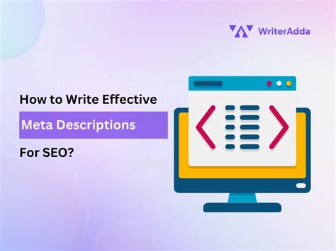 How To Write Effective Meta Descriptions For Seo Writeradda