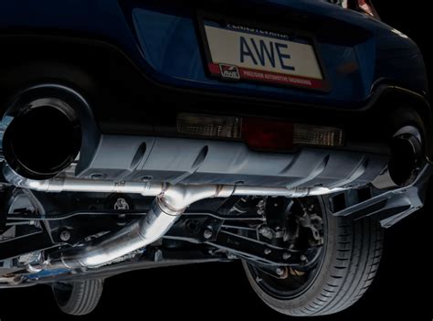 Awe Touring Edition Cat Back Exhaust Subaru Brz Toyota Gr86 Toyota