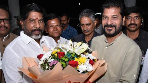 పరజ భవనల డపయట సఎ భటట వద సఎ రవత హజర CM Revanth