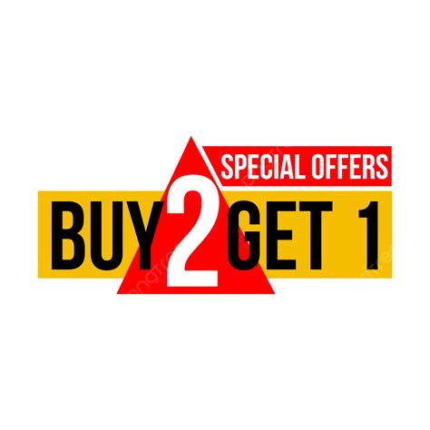 Buy 1 Get 1 Free Tag Vector Free Vector Design Cdr Ai