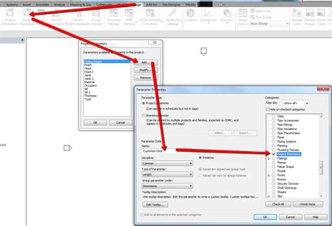 how to add parameters for projects in revit revit products autodesk knowledge network
