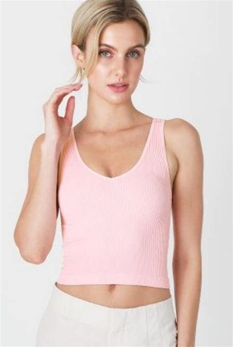 Nikibiki Ribbed Cami Tanks And Camis