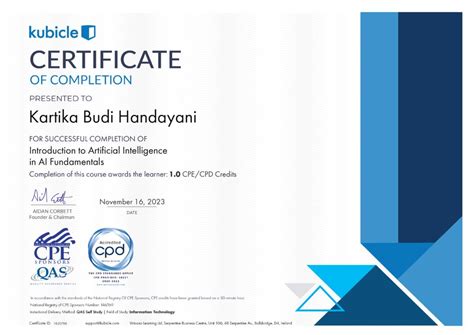 Kartika Budi Handayani On Linkedin I Have Successfully Completed A
