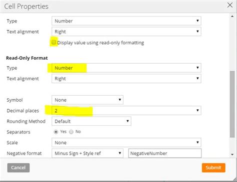 Decimal Precision In Editable Format Support Center