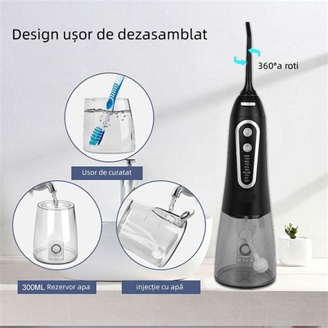 Професионален иригатор за устна кухина Ioiooo 6 дюзи 5 работни