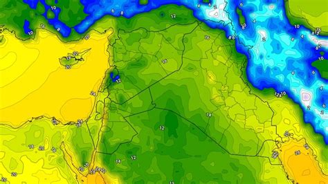 العراق ازدياد برودة الطقس ليلاً خلال الأيام القادمة وتنبيه من ازدياد