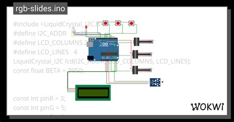 Rgb Slides Ino Wokwi ESP32 STM32 Arduino Simulator