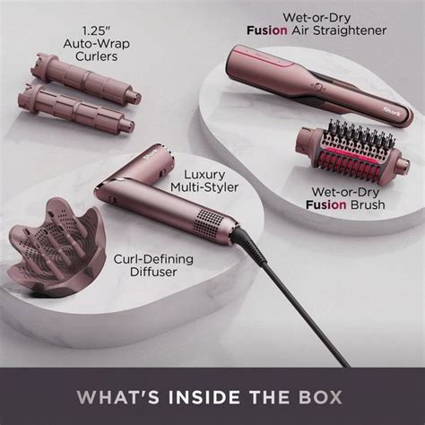Shark Beauty Flexfusion Air And Ceramic System With Air Straightener