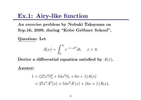Introduction To The Holonomic Gradient Method In Statistics Akimichi