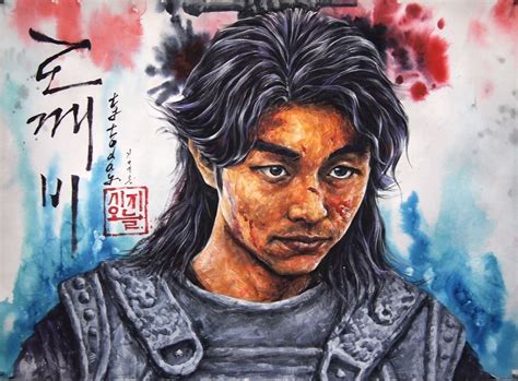 시지미술학원 시지 오늘미술학원에서 요즘 인기있는 드라마 도깨비 배우 공유 완성본 그림을 소개해드립니다~ 네이버 블로그