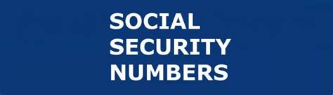 Social Security Numbers SSNs How They Are Assigned By State