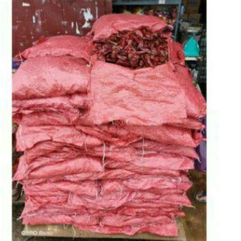 Lada Kering Buah Besar Tak Pedas Cabai Kering Cili Kering Buah