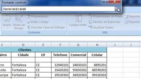 Excel Avançado Caixa de Combinação