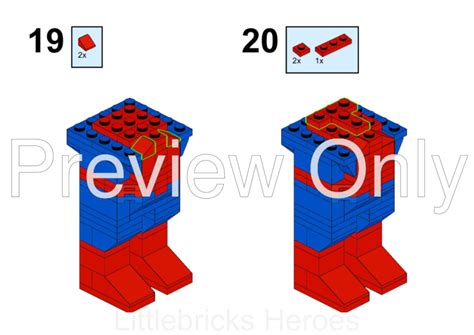 Lego Moc Spider Man Lego Figure By Littlebricksheroes Rebrickable