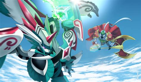 Zephagamon And Medievaldukemon Digimon And 2 More Drawn By Houei4