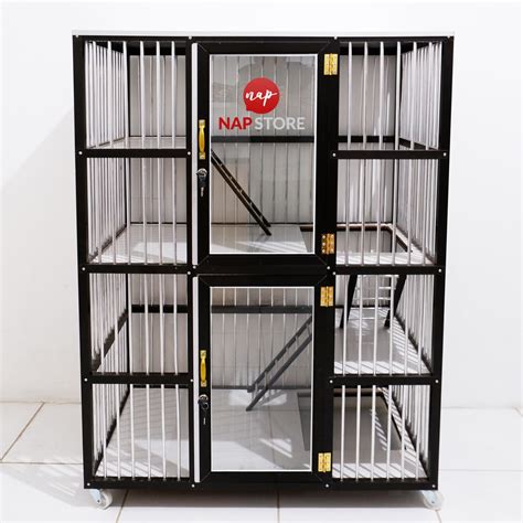 Jual Kandang Kucing Anjing Kelinci Alumunium Aluminium Kandang Hewan 2