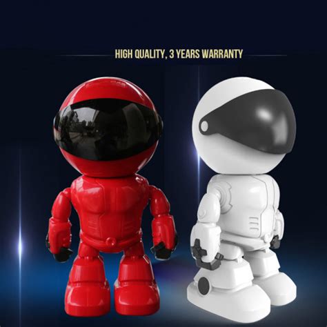 Smart Robot Wi Fi Security Camera Cute Baby Monitor Pan Tilt P Way Audio