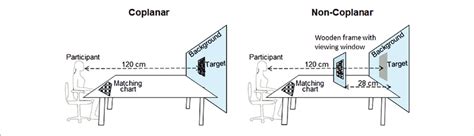 Sketch Of The Coplanar And Non Coplanar Conditions See Text For