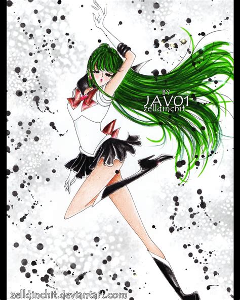 Setsuna Meioh Sailor Pluto By Zelldinchit On Deviantart